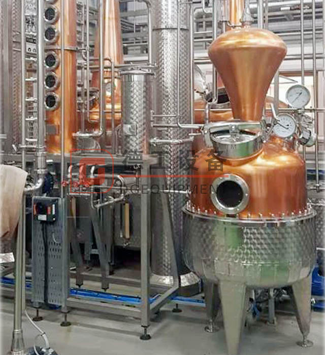 500L 1000L Copper/SUS304 Electric/Steam 55% 95% Vodka Gin Whiskey ...