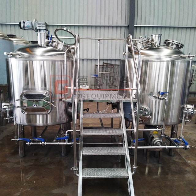 5 Barrel Complete Microbrewey Equipment Stainless Steel 2/3 Vessels ...