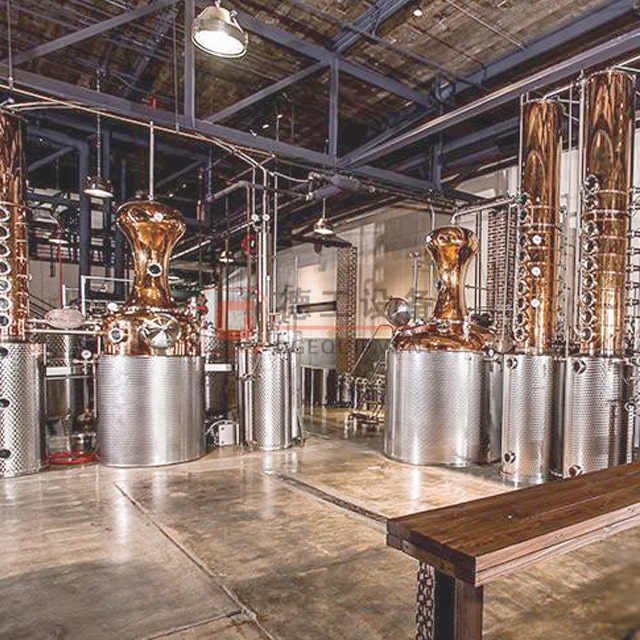 Affordable 600L Distillery Spirits Vodka Making Machine Copper Gin ...