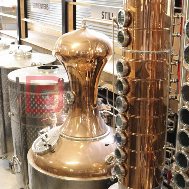 Craft Still 500L Rum Distillation System Copper Commercial Custom ...