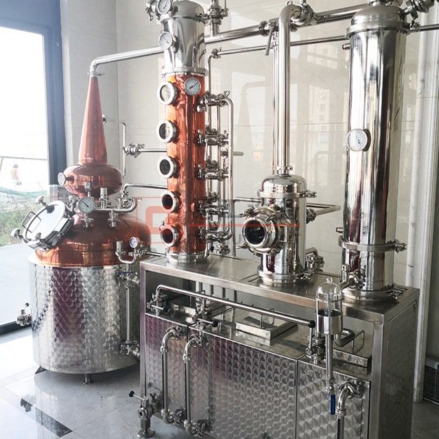 200L 300L 500L 1000L Copper steam/electric heated customized alcohol ...