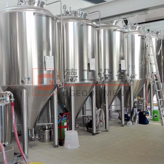 500L Fermentation Tank CCT Upright Cylinder-Conical Combined Fermenter ...