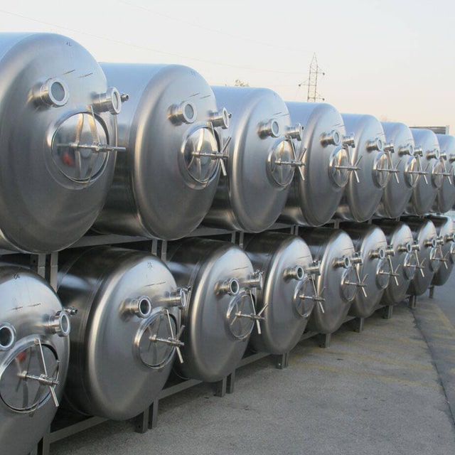 1000L Dimple Jacket SUS304 Vertical Isobaric Insulated Beer Fermenting ...