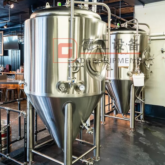 500L Fermentation Tank CCT Upright Cylinder-Conical Combined Fermenter ...