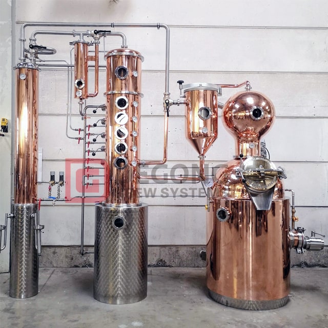 Commercial Copper Distillery Copper still Column Rectification Column ...