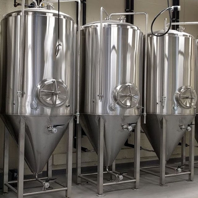 5 BBL Conical-Bottom Fermenter (Unitank) stainless steel fermentation ...